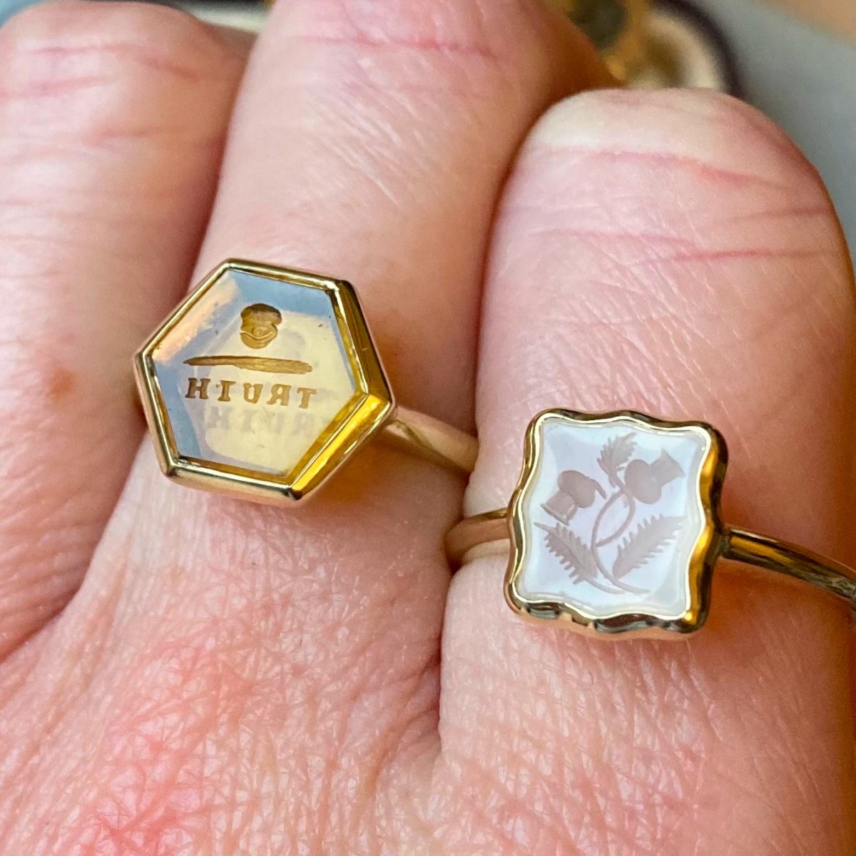 Dainty Ring – Bauble Magpie